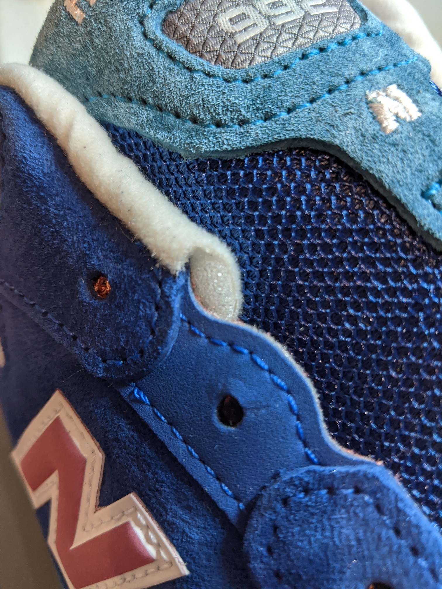 New Balance 992 Blue Teal Rose "Seersucker": Initial Impressions