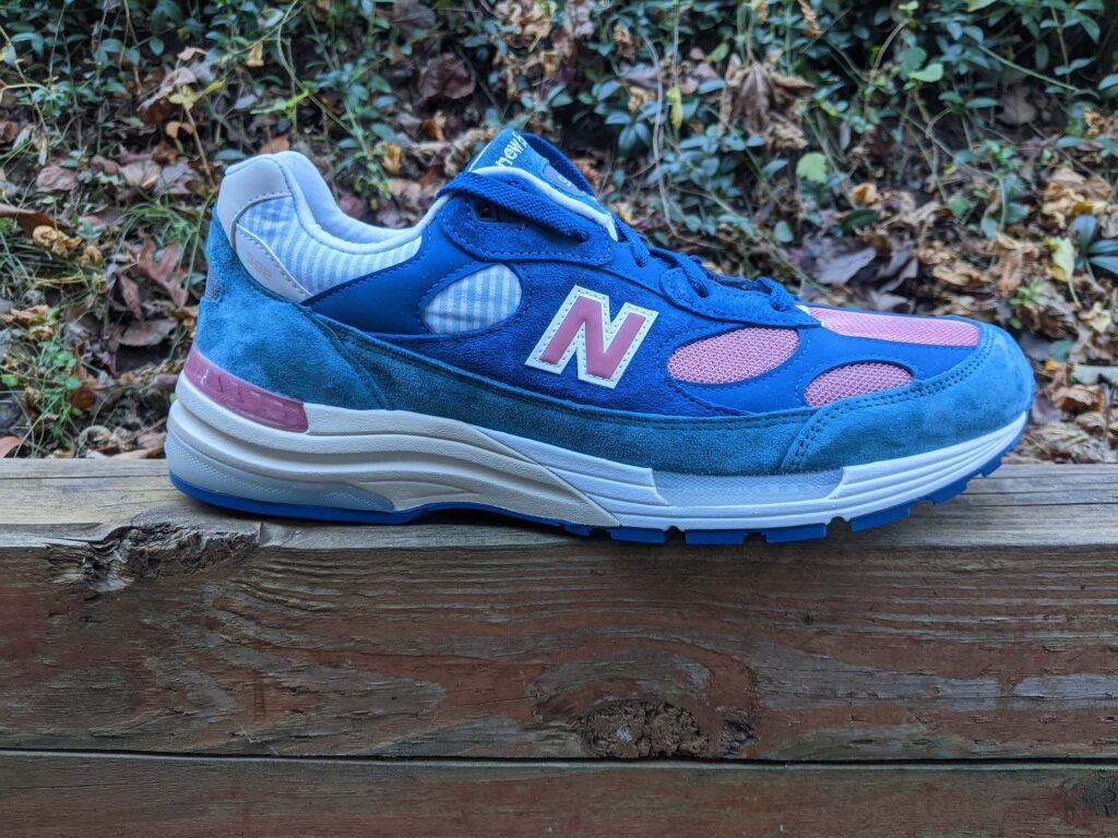 New Balance 992 Blue Teal Rose "Seersucker": Initial Impressions