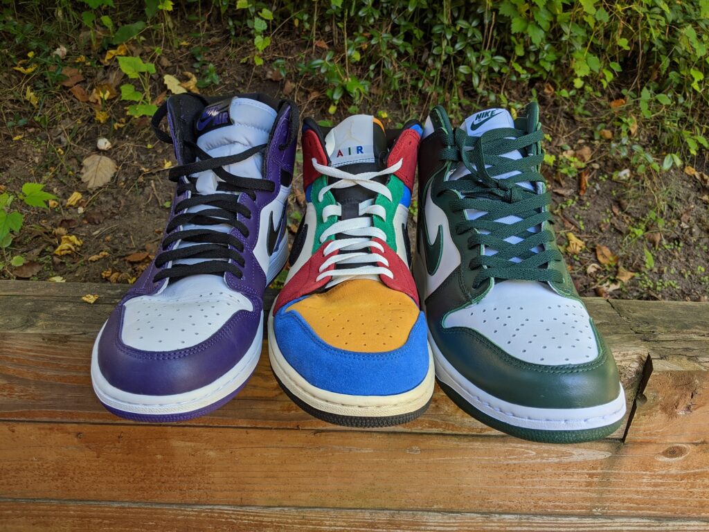Jordan 1 High, Mid, and Dunk High: What's the Difference? - 100wears
