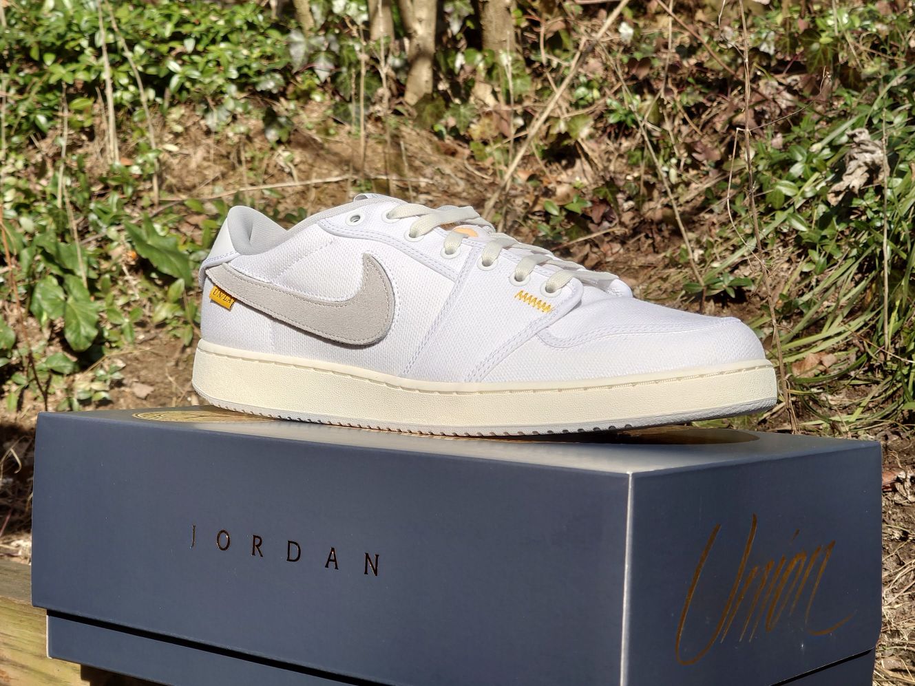 Union LA AJKO 1 Low Canvas White